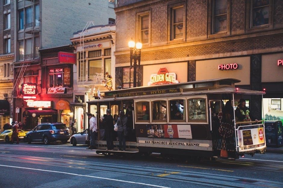San Francisco Cable Car Map PDF - Explore SF's Iconic Routes